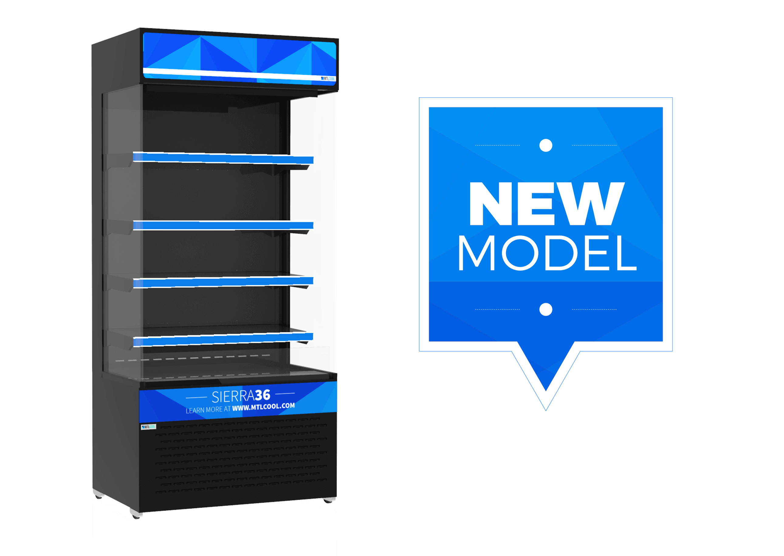 Products | Refrigerated Displays in all sizes | MTL COOL